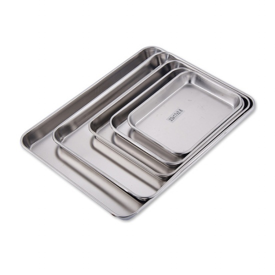 304 Stainless Steel Plate Disinfection Tray